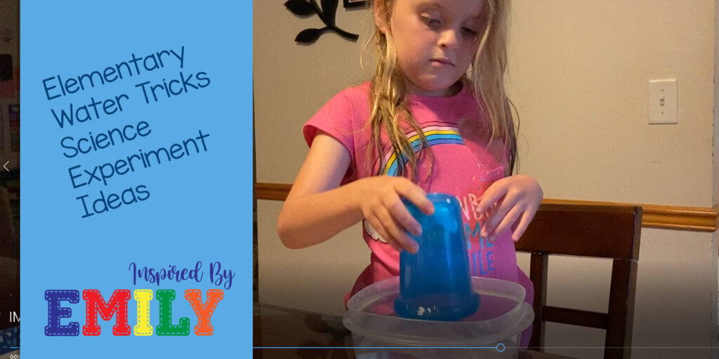 Water Science Experiments for Elementary Students