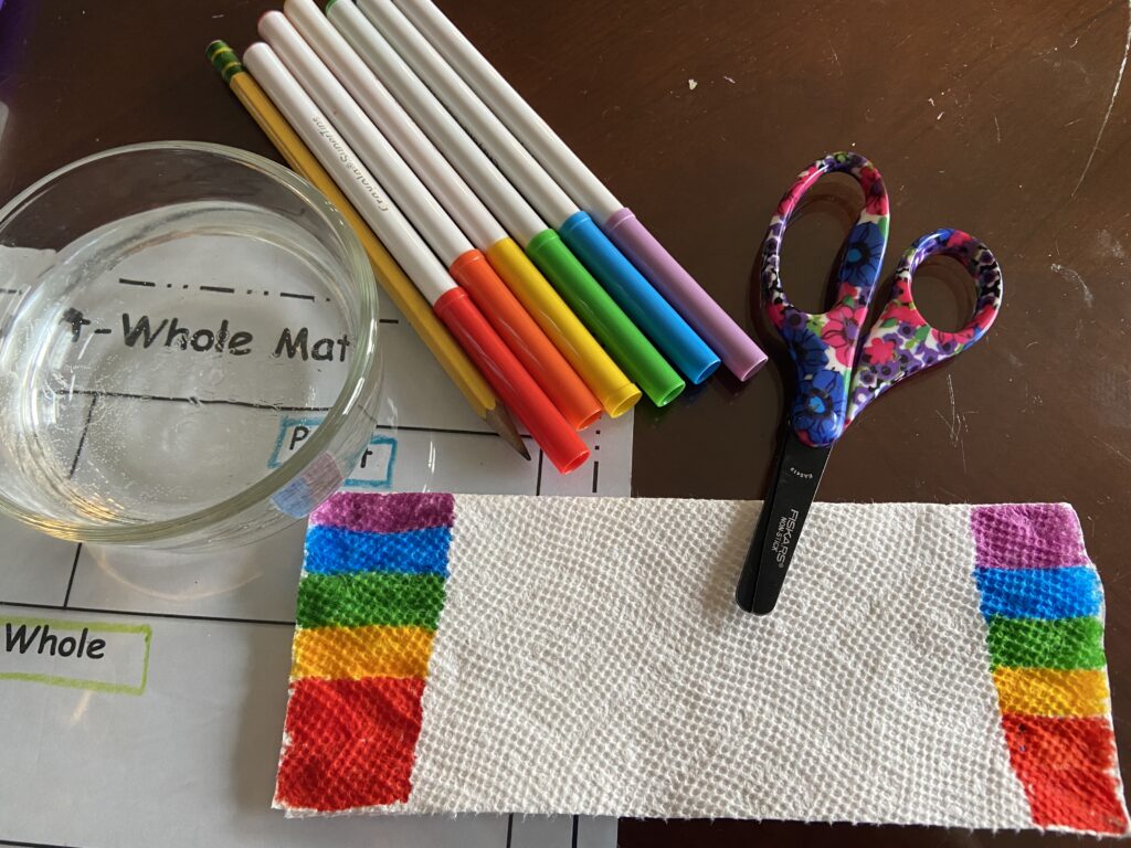 Grow A Rainbow First Grade Science Experiment - Tips of Wisdom