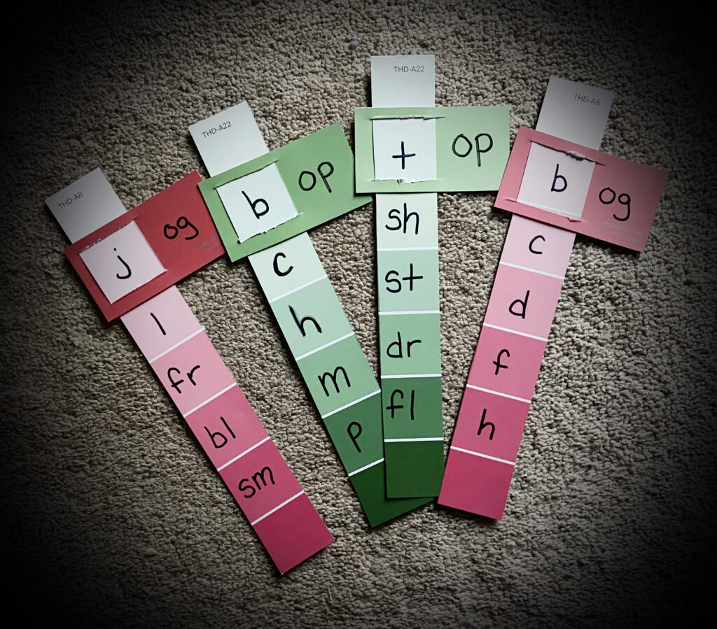 paint-chip-word-families-activity-first-grade-2 - Tips of Wisdom