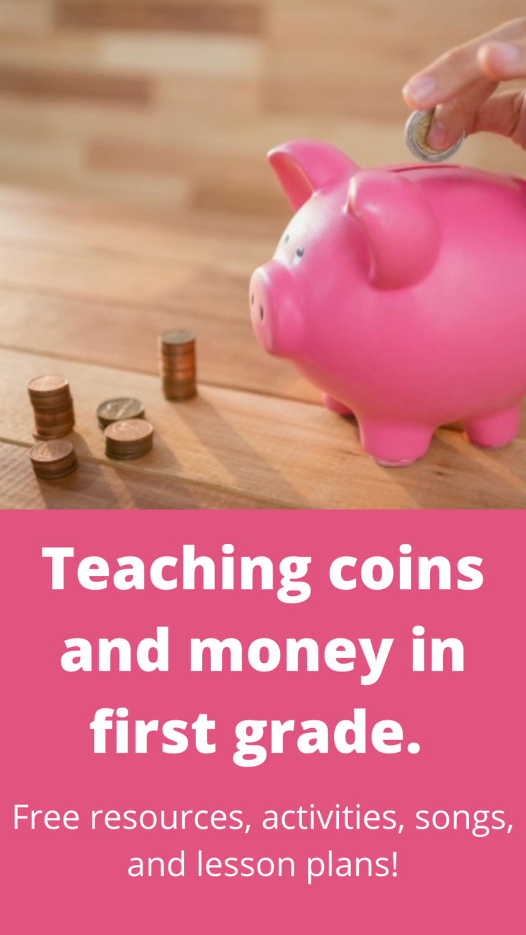Teaching Coin Values & Counting Money to First Graders - Tips of Wisdom